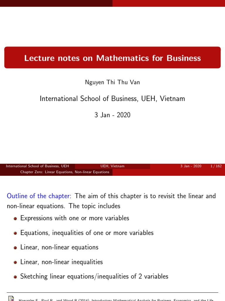 Business Math Essentials | PDF | Internal Rate Of Return | Net Present ...