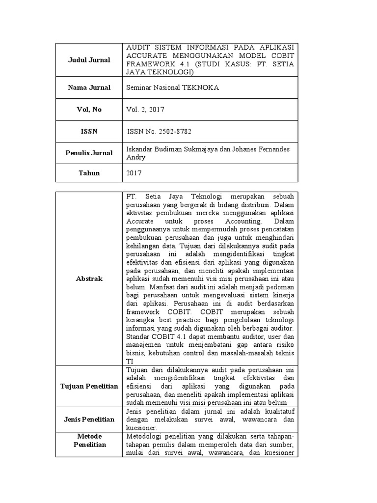 CJR Pengaduitan Sistem Informasi | PDF