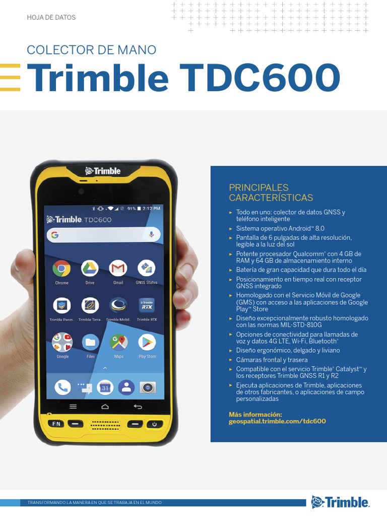 TDC600 | PDF | Ciencias de la Computación | Tecnología móvil