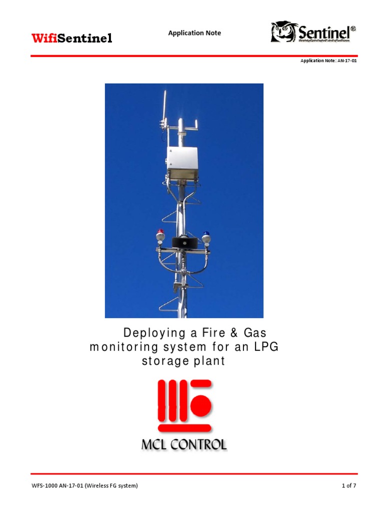 WFS-1000 AN-17-01 (Wireless FG System) | PDF | Wi Fi | Sensor