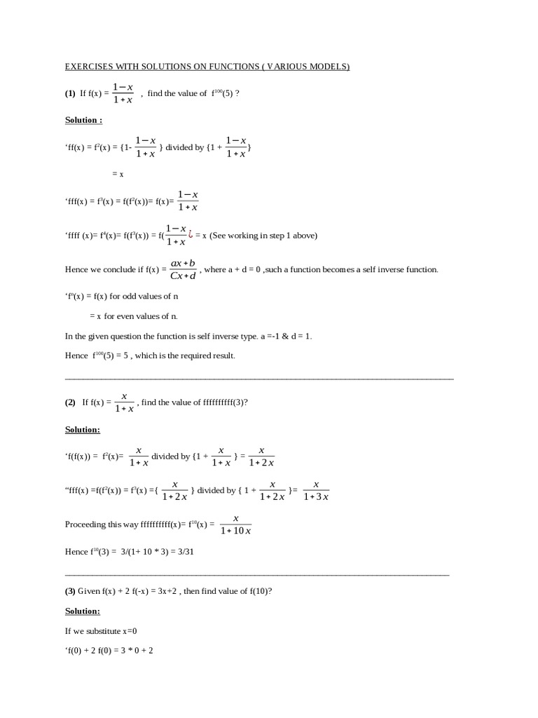 Functions And Graphs Pdf Function Mathematics Cartesian Coordinate System
