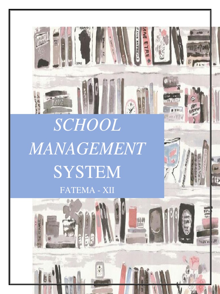 Computer Project School Management System. | PDF | Computer Science ...