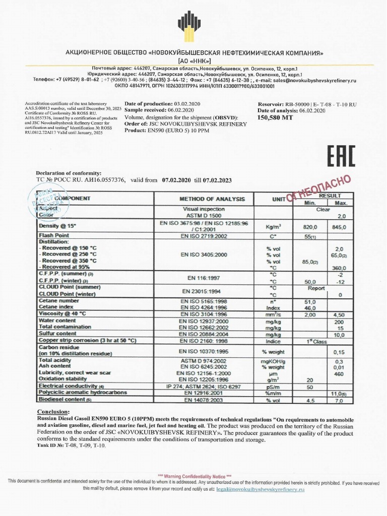 Product - Passport Diesel 10 PPM Sulfur | PDF