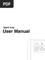 Spark 2 User Manual v1.0 | PDF | Sound Technology | Electronics