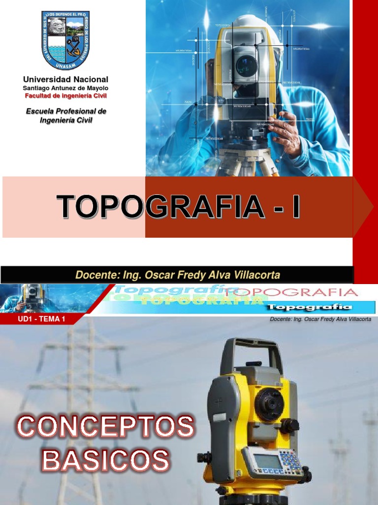 Clase 01 - Conceptos Básicos | PDF | Topografía | Astronomía