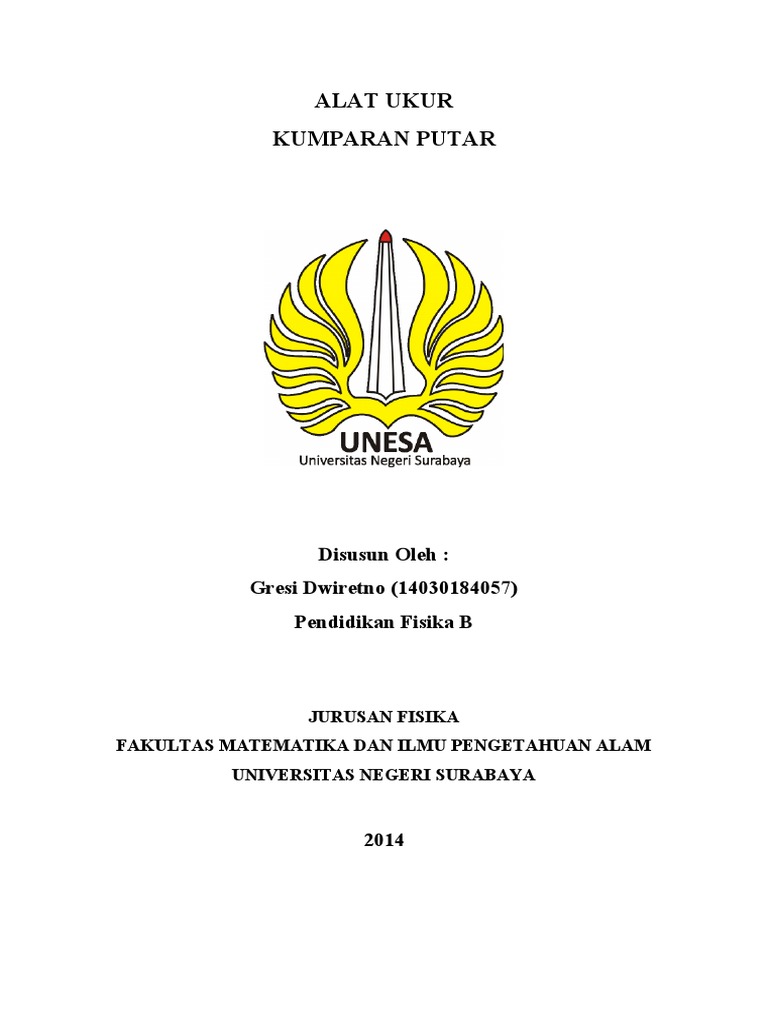 Alat Ukur Kumparan Putar: Konsep dan Kegunaan | PDF | Sains & Matematika