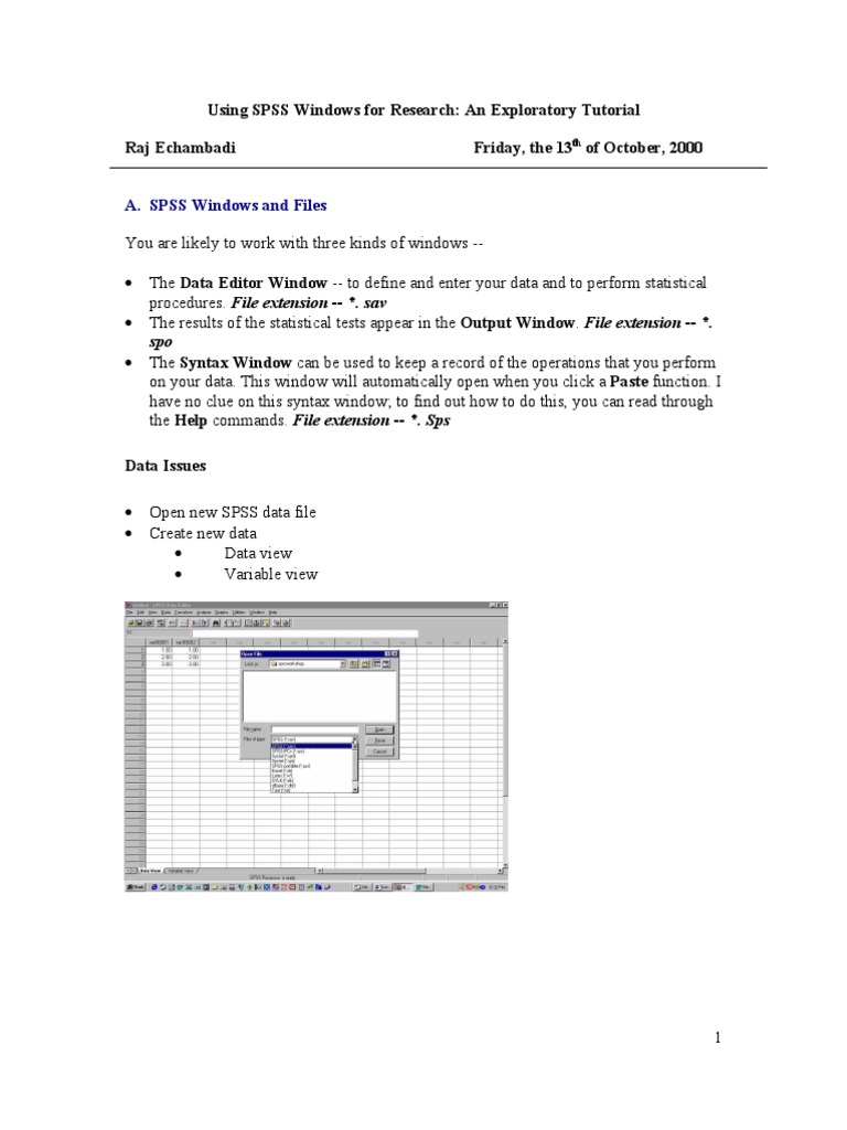 Tutorial For Marketing | PDF | Errors And Residuals | Spss