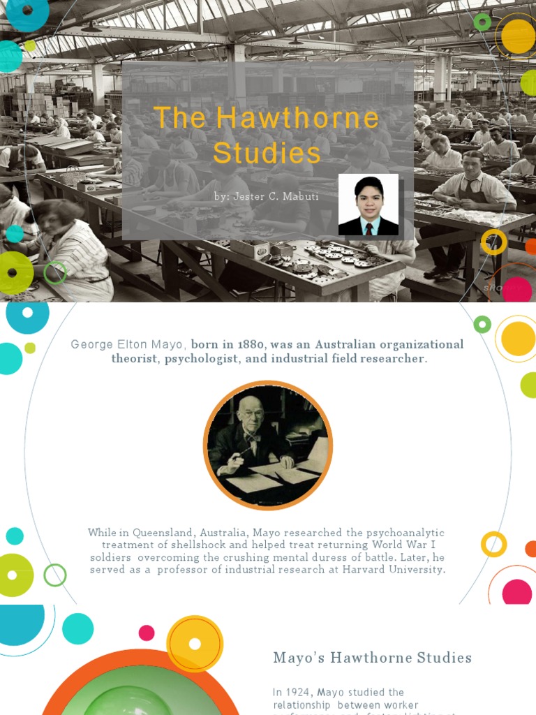 Hawthrone Studies | PDF | Employment | Experiment