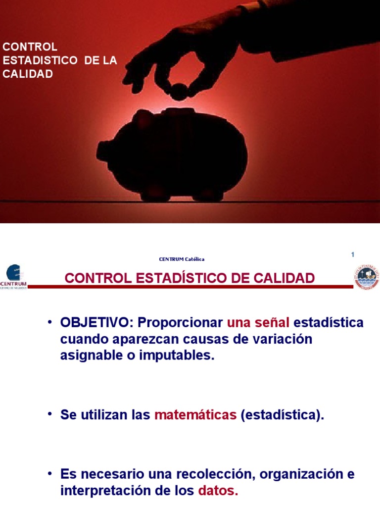 SESION 13 y 14 Control de Calidad | PDF | Calidad (comercial ...