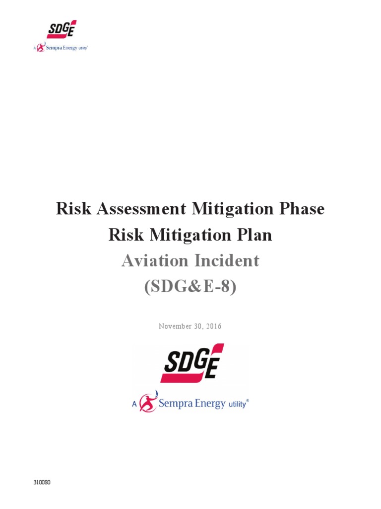 Risk Assessment Mitigation Phase Risk Mitigation Plan: Aviation ...