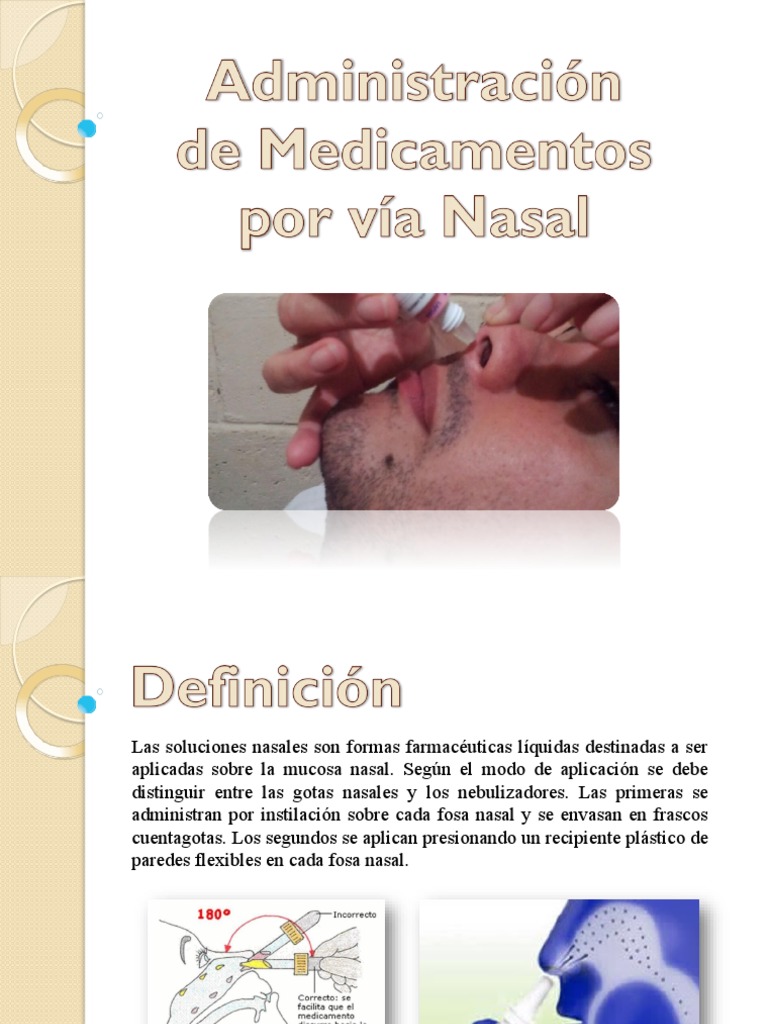 Instilacion Nasal | Descargar gratis PDF | Medicamentos con receta ...