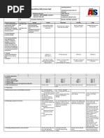 Sample ALS Weekly Lesson Log | PDF | Life | Learning