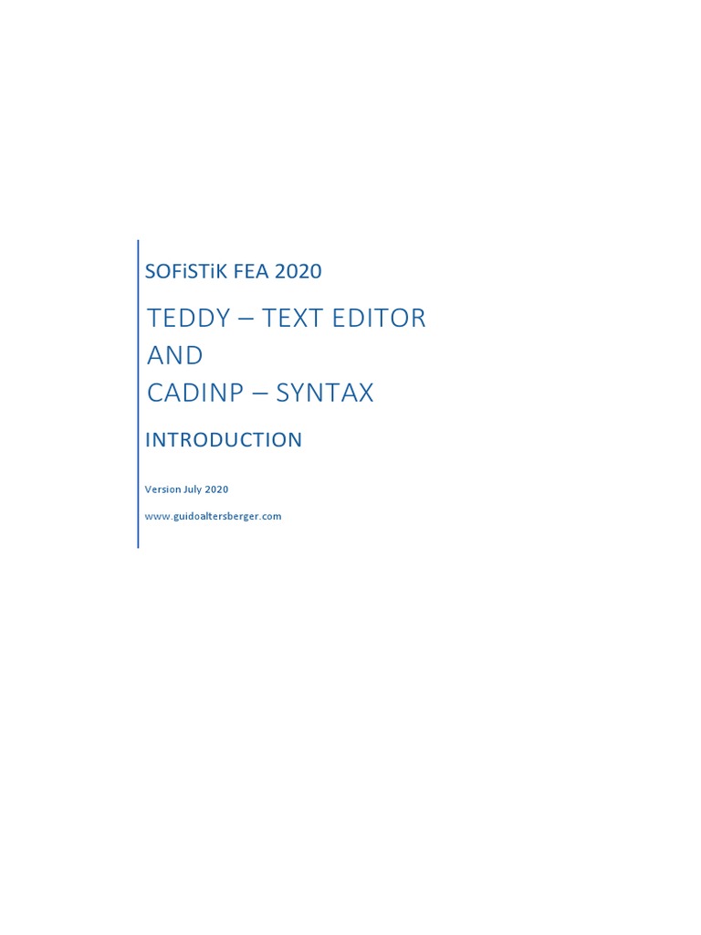 Teddy CADiNP Introduction | PDF | Trigonometric Functions | Exponential ...