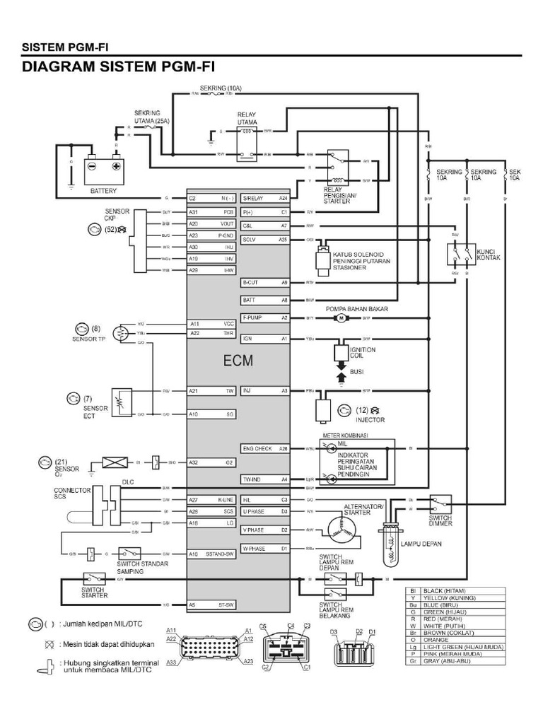 Diagram System PGM-FI | PDF
