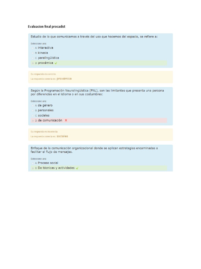 Evaluacion Final Procadist | PDF