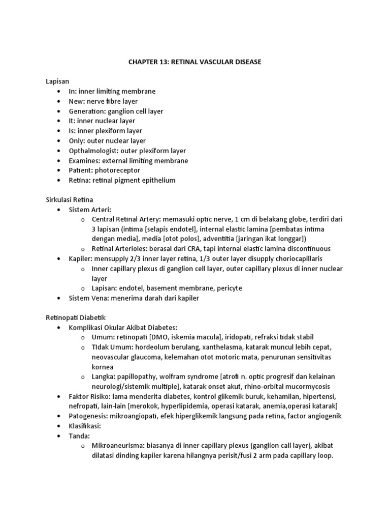 Ringkasan Kanski | PDF