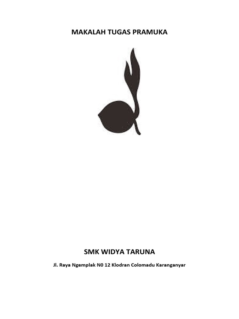 Tali Temali: Panduan Simpul Pramuka | PDF