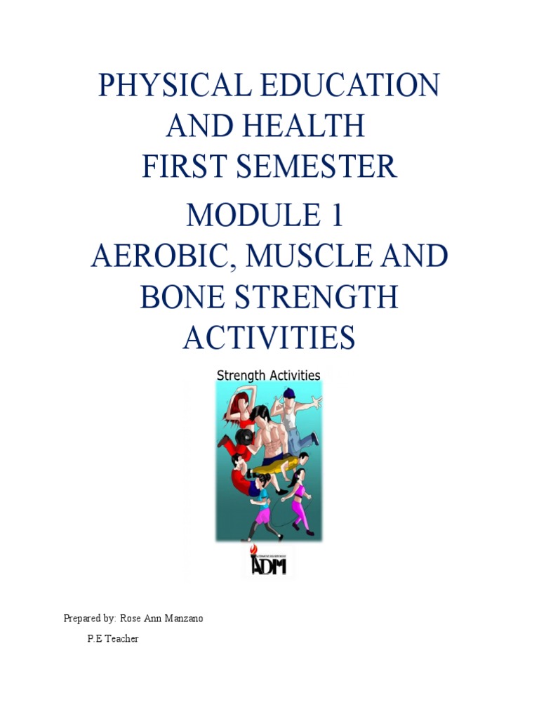 Module 1 Soft | PDF | Physical Fitness | Aerobic Exercise