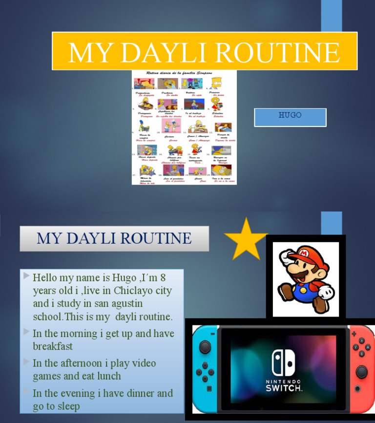 My Dayli Routine | PDF