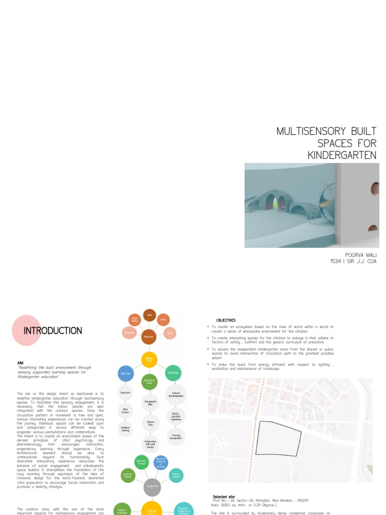Multisensory Built Spaces For Kindergarten: Poorva Mali 1534 - SIR J.J ...