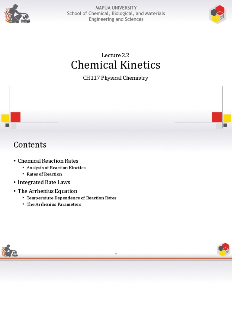 Chemical Kinetics | PDF | Reaction Rate | Activation Energy