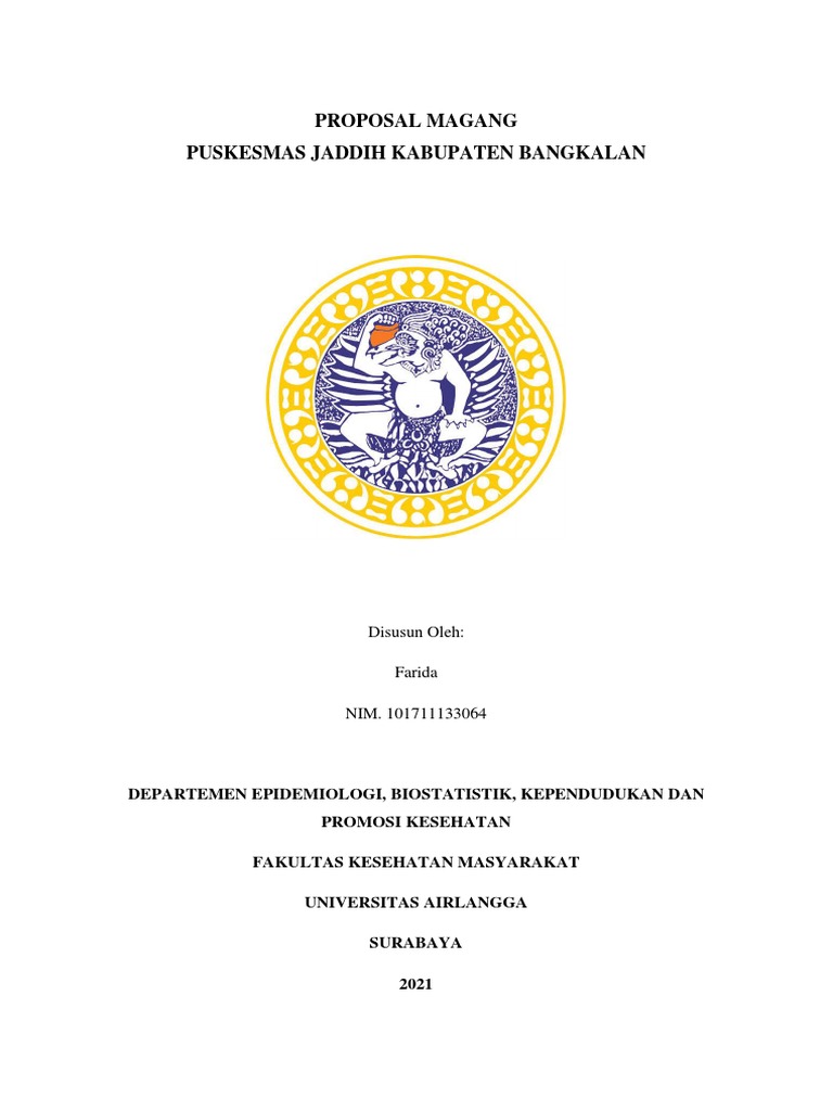 Proposal Magang Farida | PDF