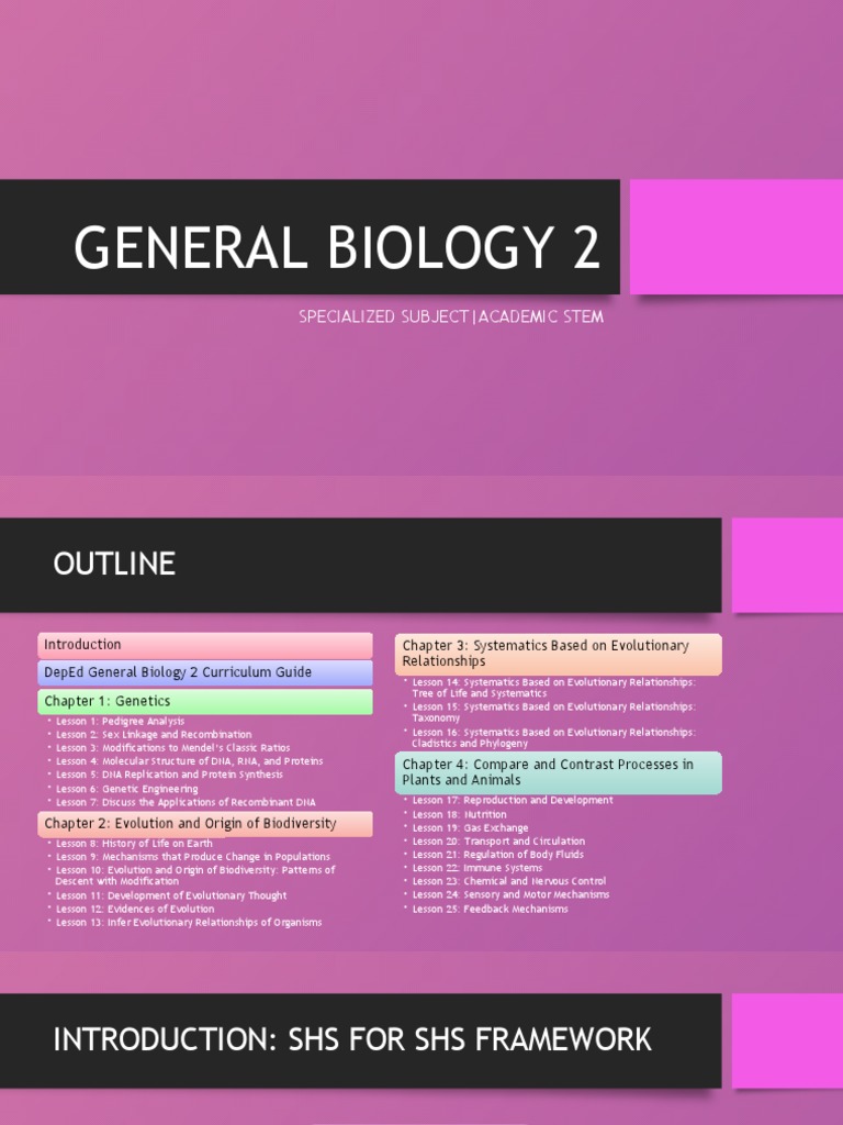 General Biology 2 | PDF | Translation (Biology) | Dominance (Genetics)