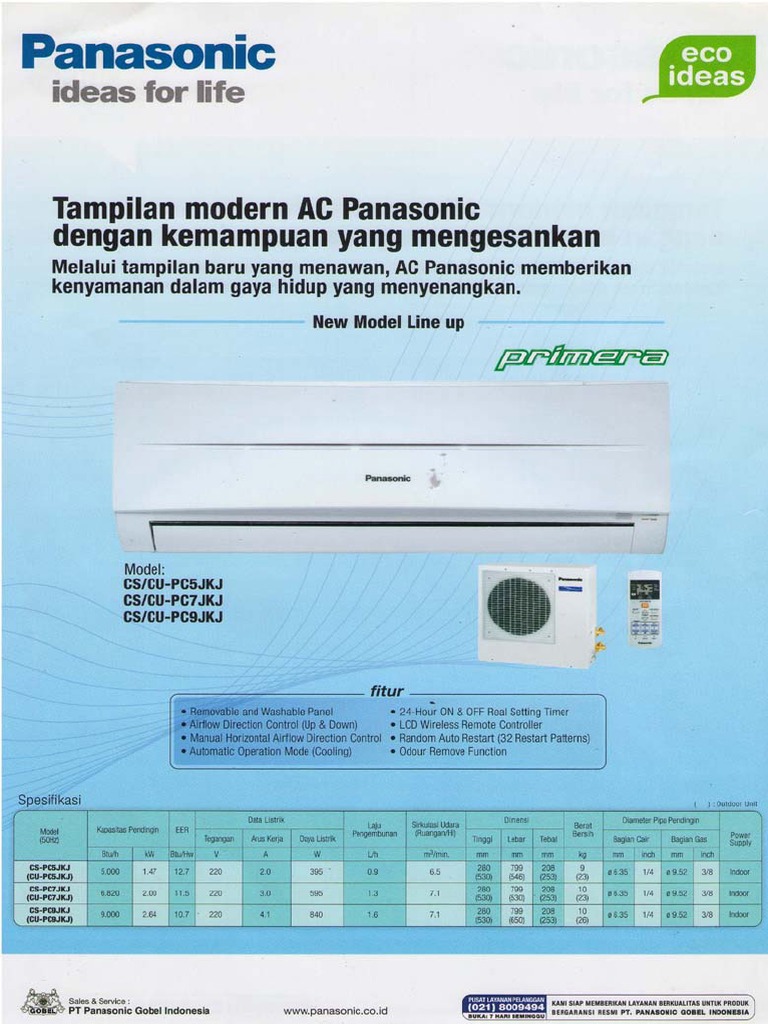 AC Panasonic | PDF