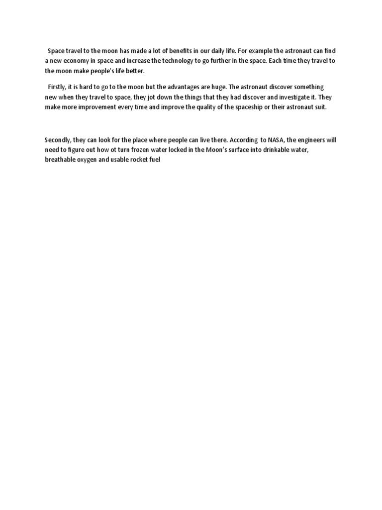 Space Travel To The Moon Has Made A Lot of Benefits in Our Daily Life ...