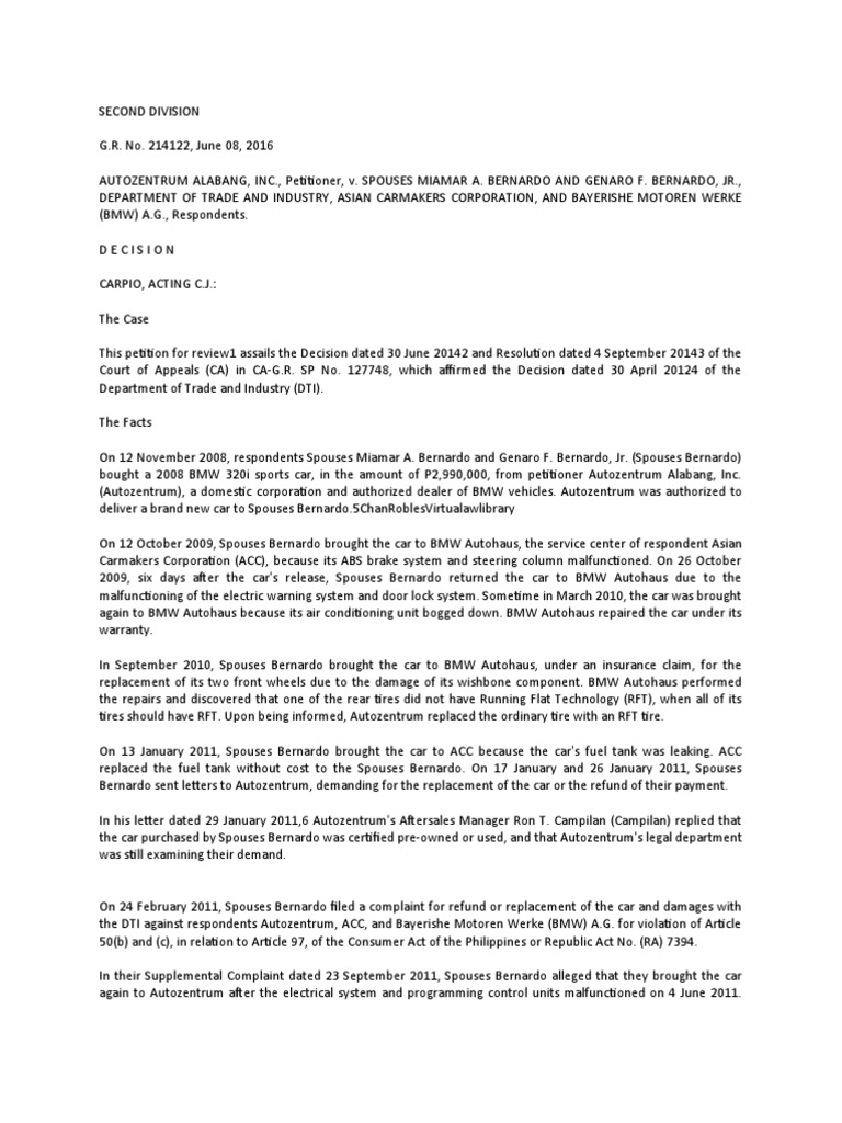 DTI Cases | PDF | Complaint | Appeal