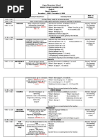 Weekly Home Learning Plan Science | PDF | Force | Scientific Method