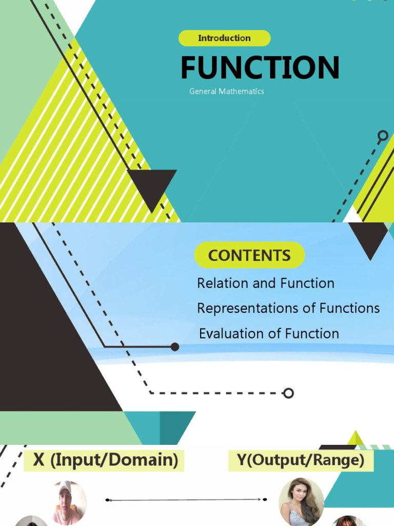 Function: General Mathematics | PDF | Function (Mathematics ...