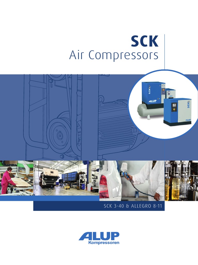 SCK & Allegro Air Compressors Guide | PDF | Energy Conservation ...