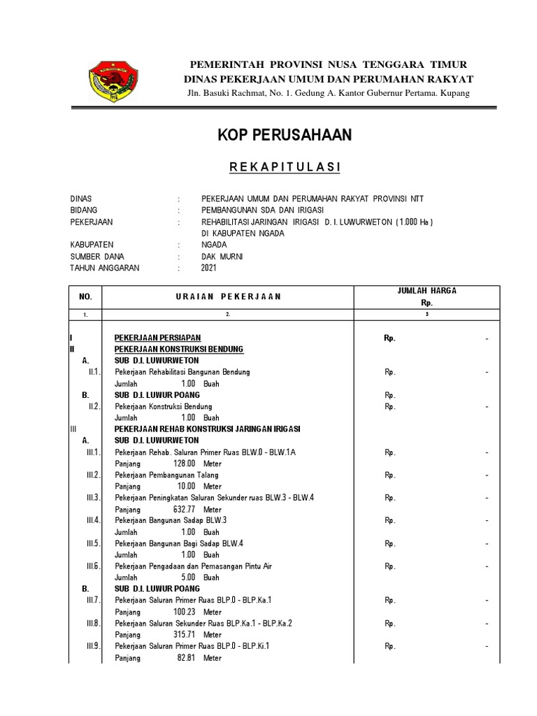 Boq Rab D.I. Luwurweton 2021 | PDF