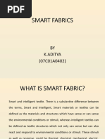 Smart Textiles, Intelligent Textiles | PDF | E Textiles | Textiles