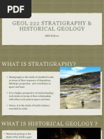 Basic Principles of Stratigraphy | PDF | Stratigraphy | Rock (Geology)