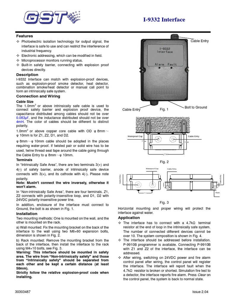 I-9332 Interface Installation Guide | PDF | Electrical Wiring | Resistor