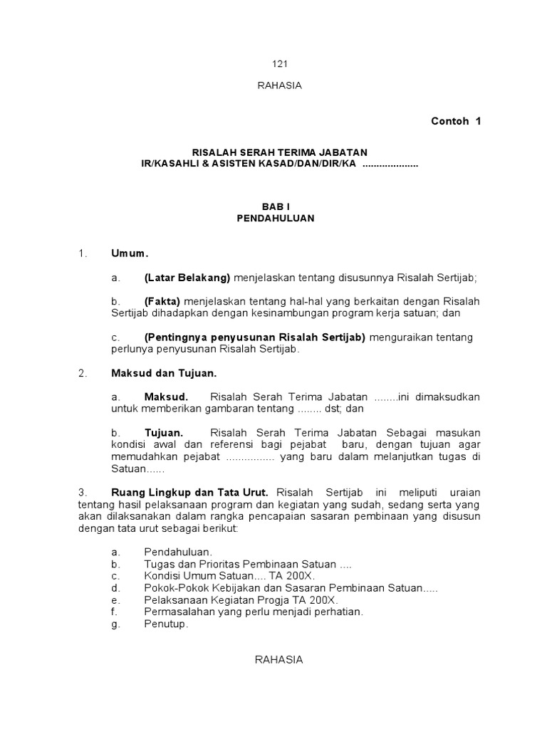 Contoh Risalah Ir | PDF