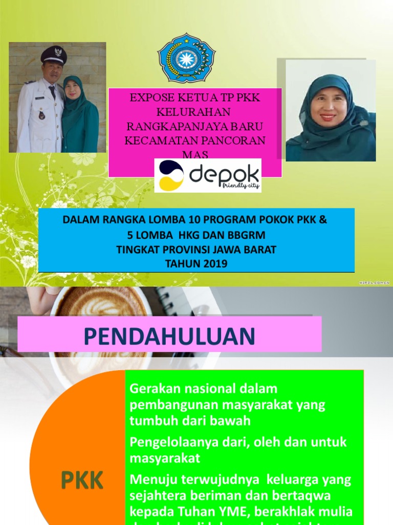 Paparan Ketua TP PKK Fix | PDF