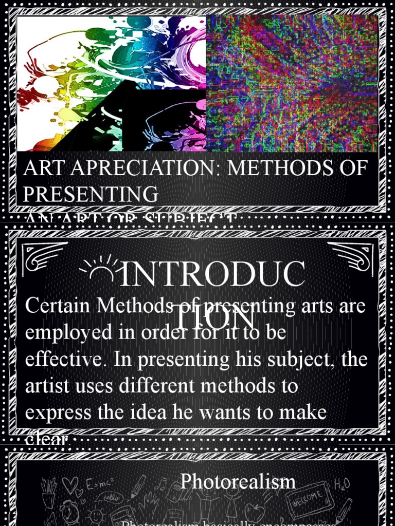 Art Apreciation Methods of Presenting | PDF | Surrealism | Abstract Art