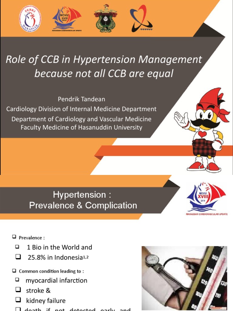 CCB in Hypertension | PDF | Hypertension | Pharmacology