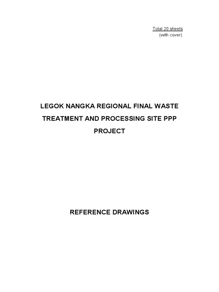Proposed Site Layout and Equipment Drawings for the Legok Nangka ...