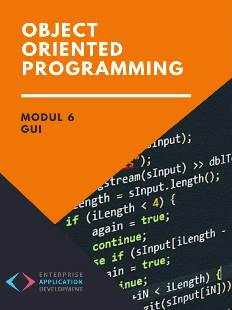 Modul 6 Java GUI | PDF