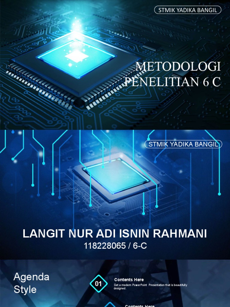 Computer Hardware Technology PowerPoint Templates | PDF | Page Layout ...