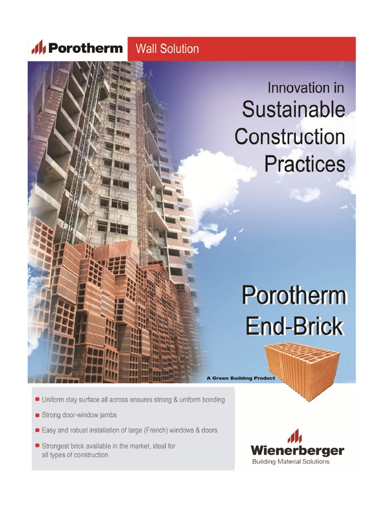 Porotherm VP Brochure | PDF