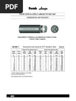Ducab XLPE Cable Specifications | PDF | Electrical Conductor ...