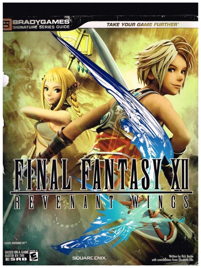 Final Fantasy XII - Revenant Wings Strategy Guide | PDF