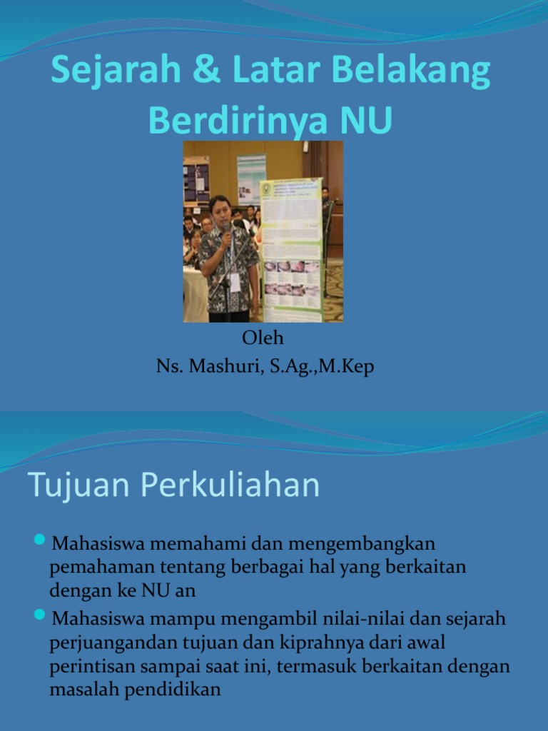 Sejarah NU | PDF | Agama & Spiritualitas