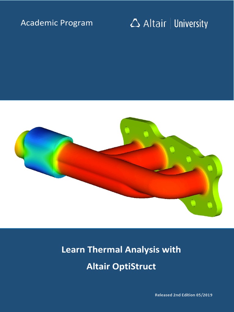 Learn Thermal Analysis With Altair OptiStruct Ebook | PDF | Thermal ...