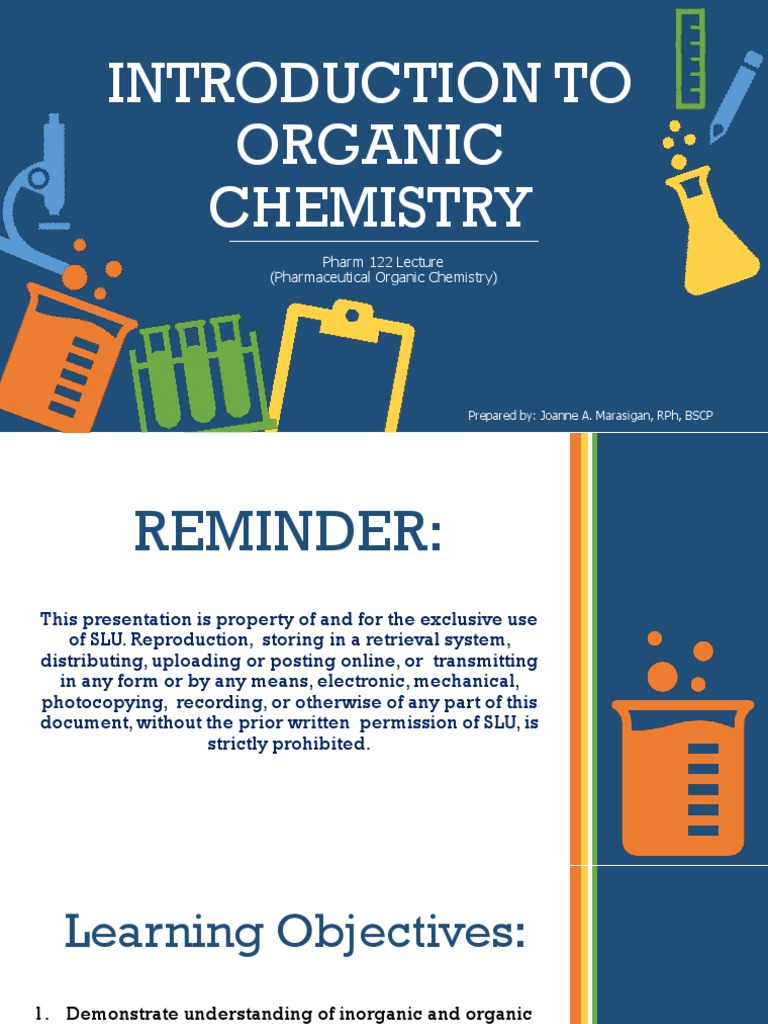 Introduction To Organic Chemistry | PDF
